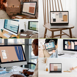 Aesthetic desktop organizer wallpapers for Mac and Windows – By Inma