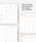 Mid year digital planner 25-26. Academic planner iPad - BY INMA – By Inma