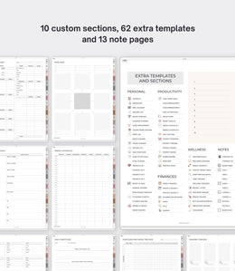 Undated digital planner for iPad and Goodnotes - BY INMA – By Inma
