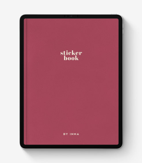Digital sticker book for Goodnotes planners - BY INMA – By Inma