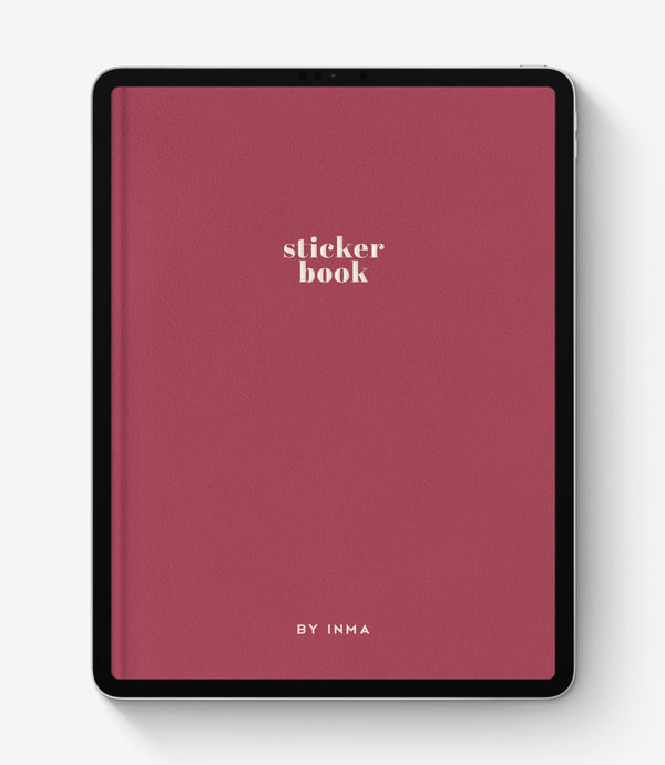 Digital sticker book for Goodnotes planners - BY INMA – By Inma