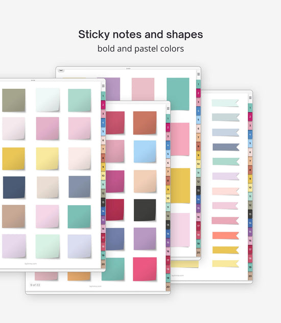 Digital sticker book for Goodnotes planners - BY INMA – By Inma