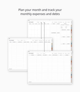 Digital budget and finance planner template for iPad - BY INMA – By Inma