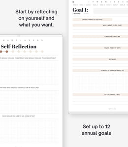 Digital self-care journal for iPad and Goodnotes app - BY INMA – By Inma