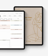 Digital self-care journal for iPad and Goodnotes app - BY INMA – By Inma