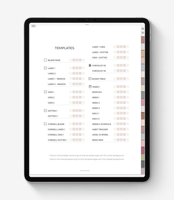 Digital notebooks and journals for iPad and tablets - BY INMA – By Inma