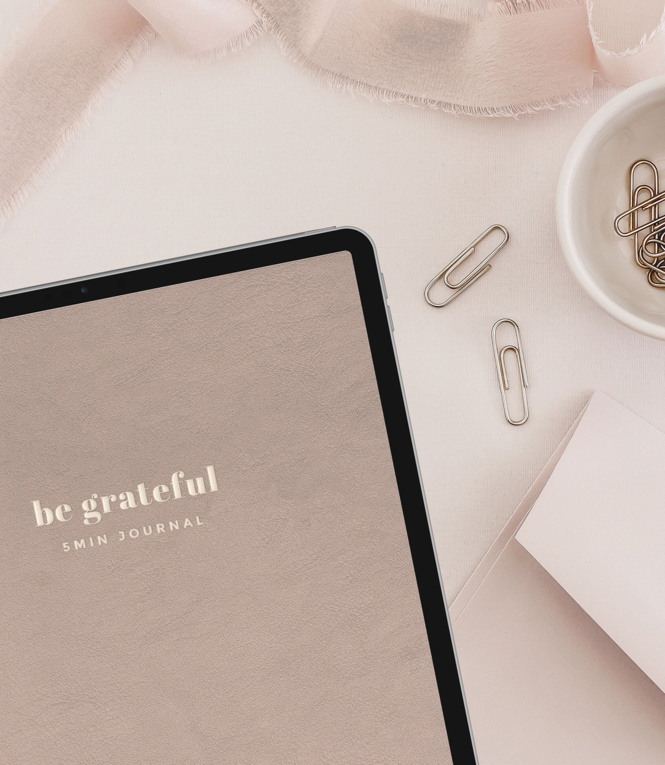 Digital gratitude journal for iPad - 5 minute journal - BY INMA – By Inma
